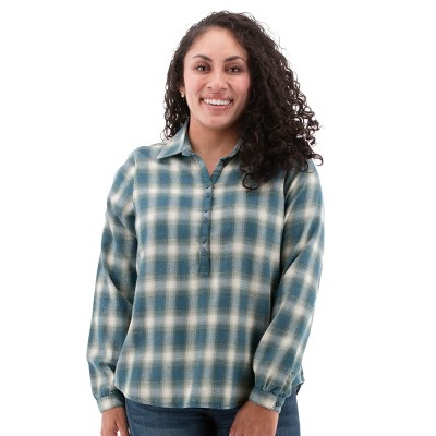 Aventura Clothing Women's Miranda Long Sleeve Collared Neck Blouse ...