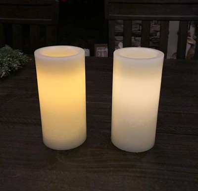 6" X 3" Led Flameless Black Wick Candle Cream - Threshold™ : Target