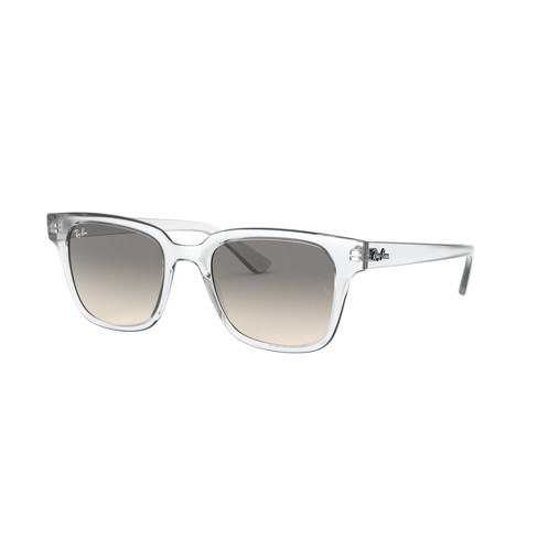 Ray-ban Rb4323 51mm Adult Square Sunglasses Light Grey Gradient Lens ...