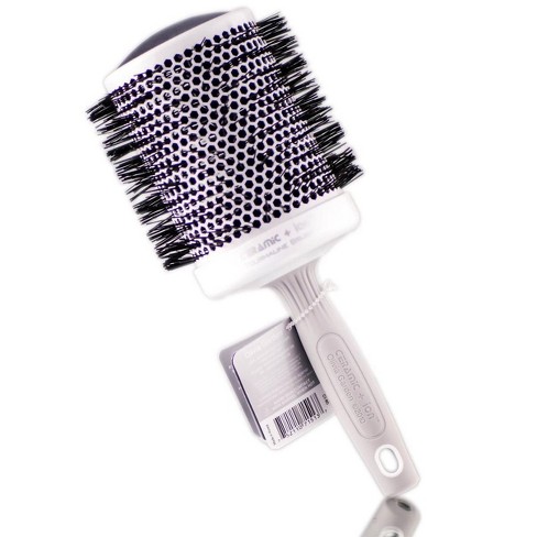 Olivia Garden Ceramic Ion Thermal Round Hairbrush - Ci 80 - 4-1/4" Inch ...