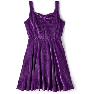 The Children's Place Tween Girls Sleeveless Glitter Velour Fit And ...