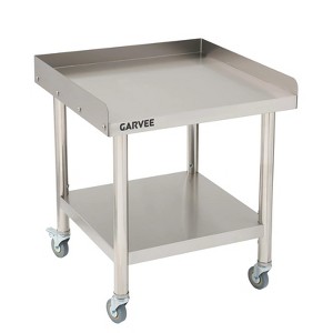 Stainless Steel Mobile Work Table, Heavy Duty Commercial Prep Table ...