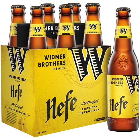 Widmer Brothers Hefeweizen Beer - 6pk/12 Fl Oz Bottles : Target