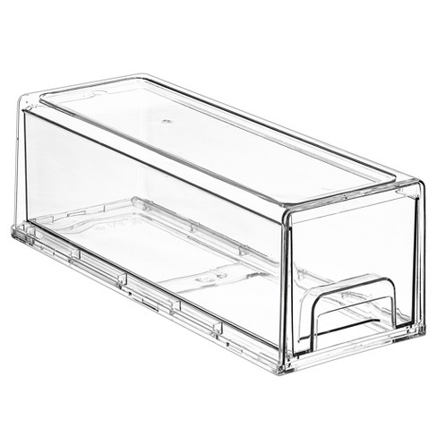 Sorbus Clear Stackable Pull Out Fridge Drawers Small, 2 Pack : Target