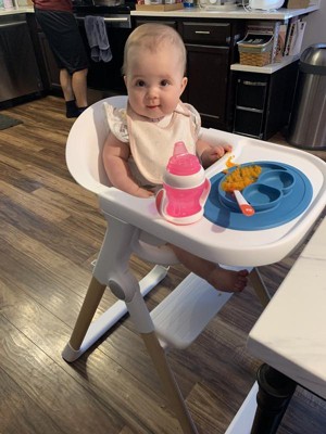 Munchkin Float Easy Clean Foldable High Chair - Compact Modern Design ...