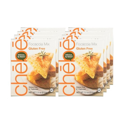 Chebe Gluten Free Focaccia Bread Mix - Case Of 8/7.5 Oz : Target