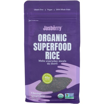 Jasberry Organic Superfood Rice - Case Of 6 - 15 Oz : Target
