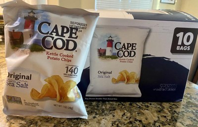 Cape Cod Potato Chips Original Kettle Chips Snacks - 10ct : Target