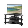 Corner Tv Stand For Tvs Up To 43" Black - Corliving : Target