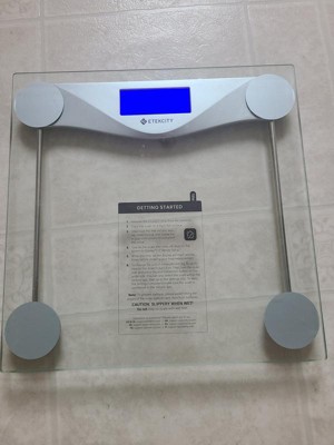 Smart Glass Body Weight Scale with Digital Display - Etekcity: Tempered ...