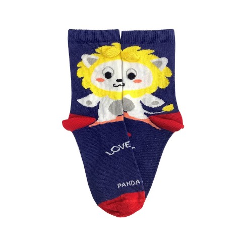 Love Lion Sock - Small (ages 3-5) From The Sock Panda : Target