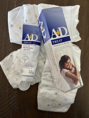 A+d Zinc Oxide Diaper Rash Cream - 4oz : Target