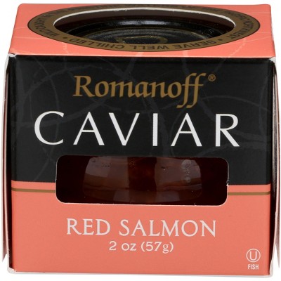 Romanoff Caviar Red Salmon - Case Of 6 - 2 Oz : Target