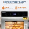 Digital Food Dehydrator Machine - Adjustable Temperature Control, Timer ...