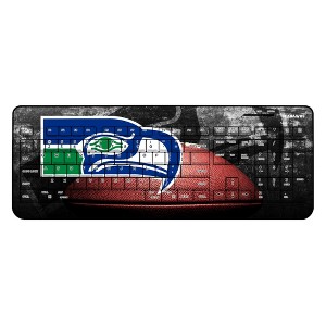 Seattle Seahawks Historic Collection Legendary Wireless USB Keyboard ...