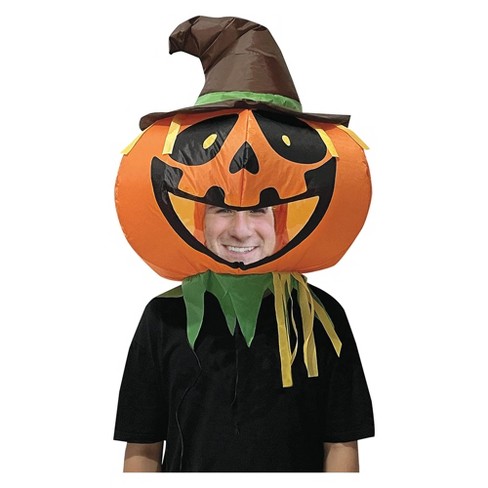 Inflatable Pumpkin Head Adult : Target