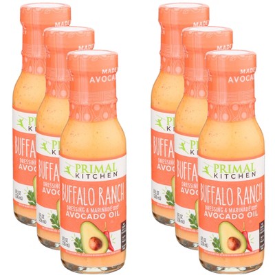 Primal Kitchen Buffalo Ranch Dressing & Marinade - Case Of 6 - 8 Fl Oz ...