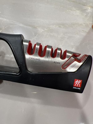 Zwilling Razor-sharp 4-stage Pull Through Knife Sharpener With Shear ...