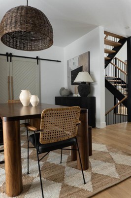 Arvin Olano X Rugs Usa - Louie Diamond Checkerboard Jute Indoor Area ...