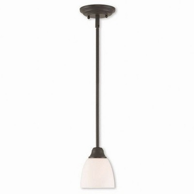 Livex Lighting Somerville 1 - Light Pendant In Bronze : Target