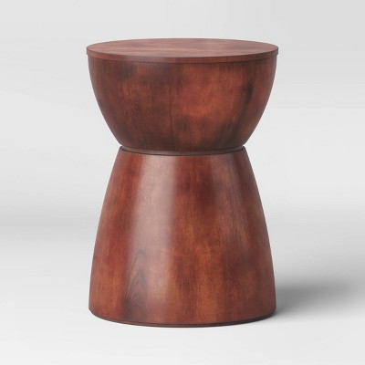 Prisma Accent Table Brown - Threshold™ : Target