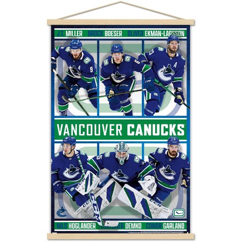 Trends International Nhl Vancouver Canucks - Team 21 Magnetic Framed ...