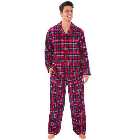 Alexander Del Rossa Men's Cotton Flannel Pajama Pants With Pockets ...