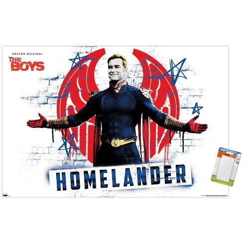 Trends International The Boys - Homelander Unframed Wall Poster Prints ...