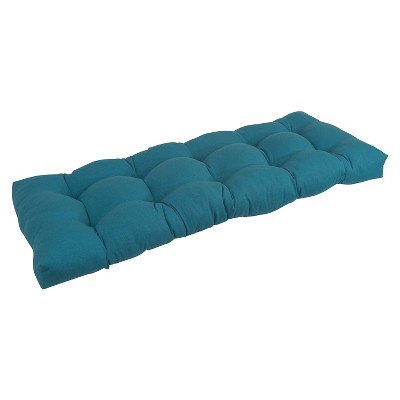 Blazing Needles 46-inch By 19-inch Tufted Solid Twill Bench Cushion ...