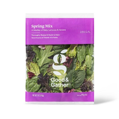 Spring Mix Lettuce - 5oz - Good & Gather™ : Target