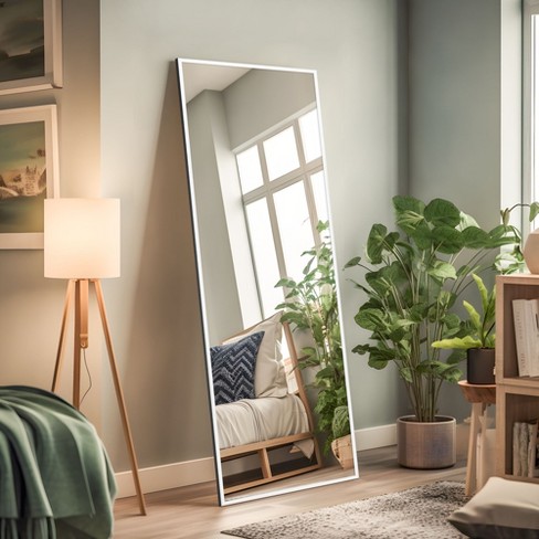 Dovelina Metal Framed Rectangle Full Length Mirror Large Wall Mirror ...