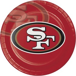 24ct Kansas City Chiefs Football Paper Plates : Target