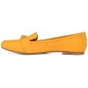 Journee Collection Womens Marci Slip On Round Toe Loafer Flats, Mustard ...