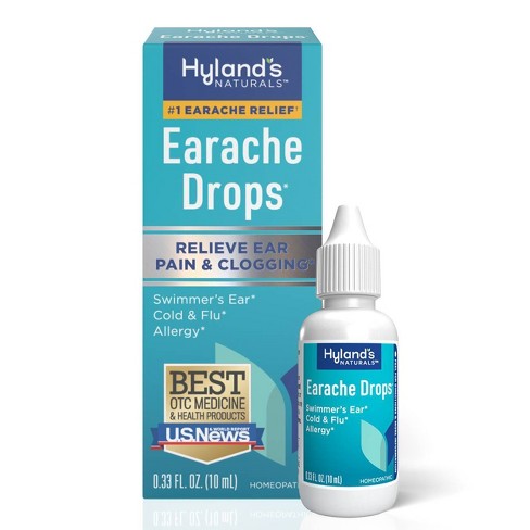 Hyland's Naturals Ear Ache Drops - 0.33oz : Target