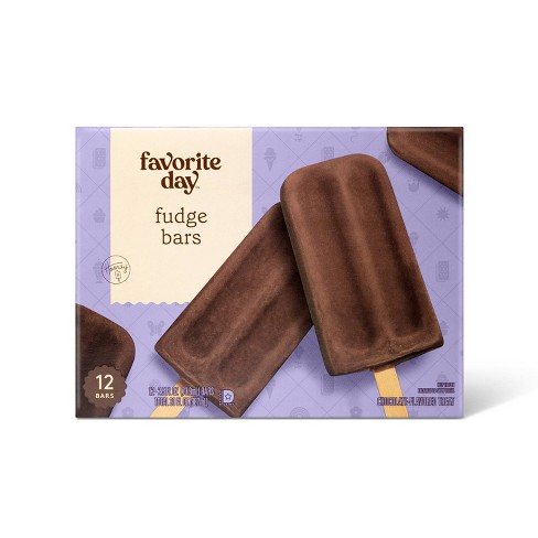 Frozen Fat Free Fudge Bars - 30oz/12ct - Favorite Day™ : Target