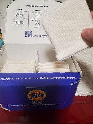 Tide Evo Spring Blast Laundry Detergent Tiles - 22ct : Target