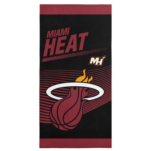 Nba Miami Heat 30" X 60" Beach Towel : Target