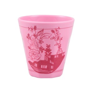 Meri Meri Pink Vintage Botanical Reusable Cups (Pack of 4) : Target
