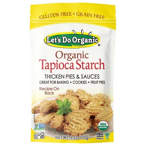 Let's Do Organic Tapioca Starch - 6oz : Target