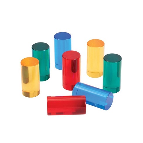 Kaplan Early Learning Light And Color Cylinder Set - 8 Pieces : Target
