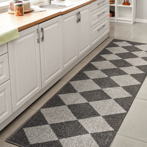 Jonathan Y Draper Classic Geometric Diamond Pattern Dark Gray/light ...