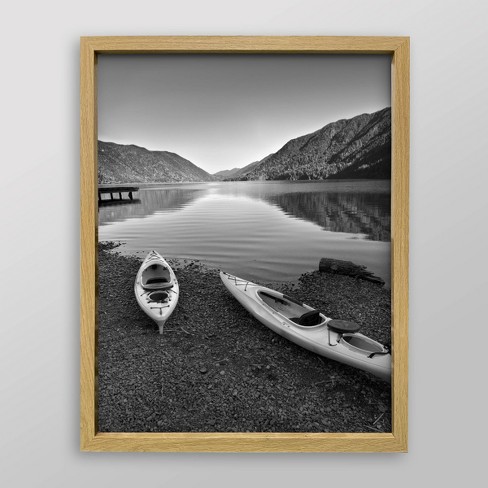 16" X 20" Poster Frame Brown - Threshold™: Modern Mdf Wall Decor, Fsc ...