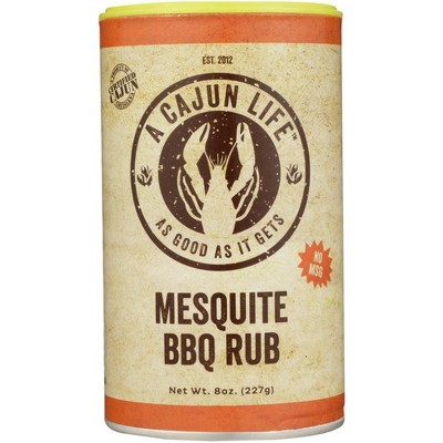 A Cajun Life Seasoning Mesquite Bbq - Pack Of 6 - 8 Oz : Target