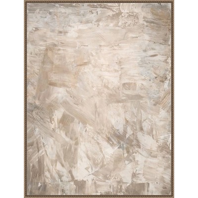 30" X 36" Ditsy Floral Framed Canvas Natural - Threshold™: Botanical ...