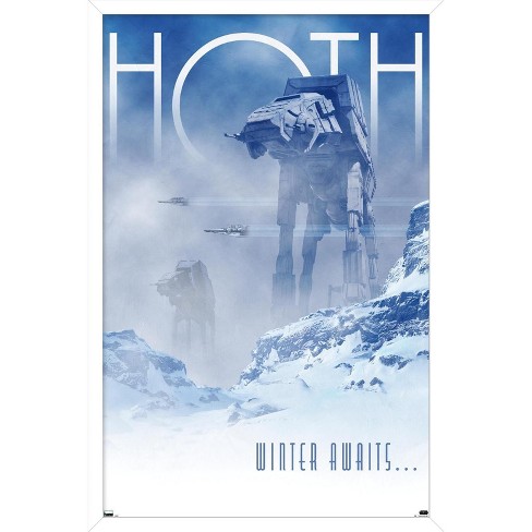 Trends International Star Wars: Hoth - Visit Hoth By Russell Walks 23 ...