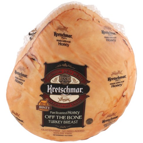 Kretschmar Pan Roasted Honey Off The Bone Turkey Breast - Deli Fresh ...