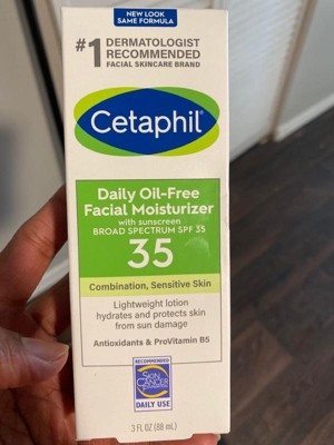 Cetaphil Daily Facial Moisturizer With Sunscreen - Spf 35 - 3oz : Target