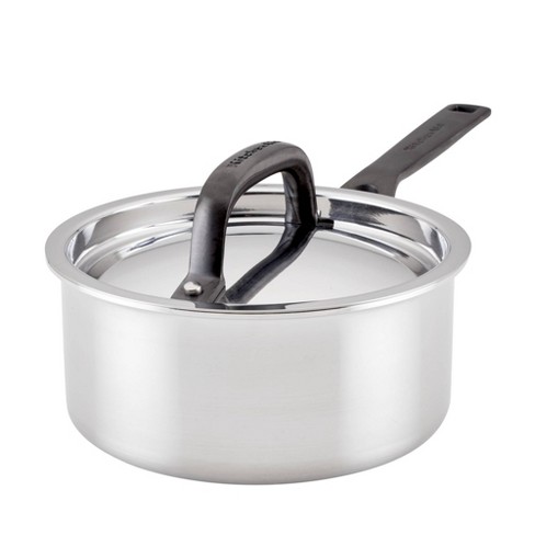 Kitchenaid 1.5qt 5-ply Clad Polished Stainless Steel Induction Sauce ...