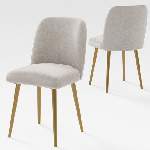 Neutypechic Modern Dining Chair Upholstered Dining Chairs Set Of 2 ...