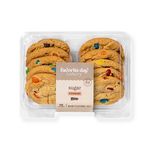 Sugar Cookies With M&ms - 10ct/12.5oz - Favorite Day™ : Target
